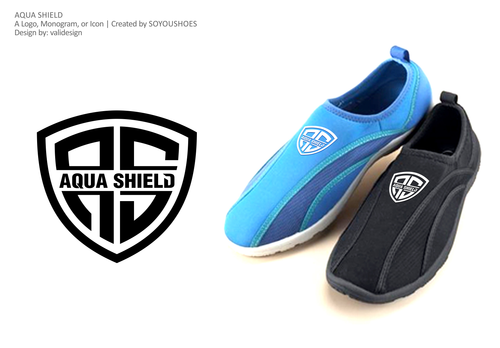 Logo for a water shoe By SOYOUSHOES