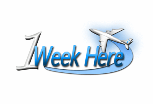 One Week Here logo By OWHJules
