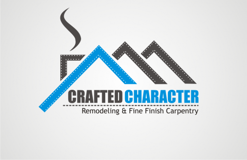 Crafted Character - Remodeling & Fine Finish Carpentry Logo by Crafte