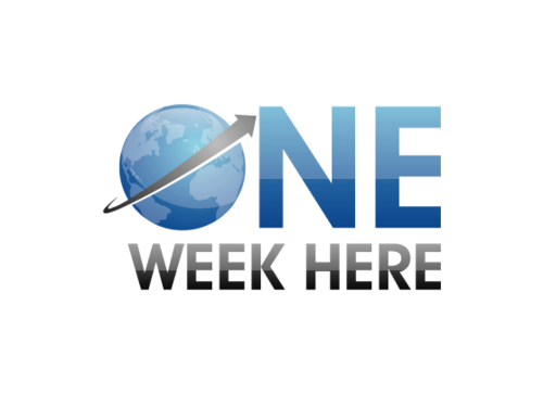 One Week Here logo By OWHJules