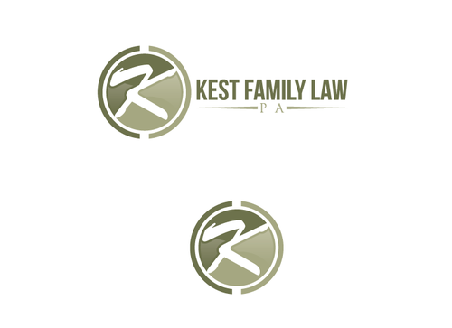Logo for a small divorce law firm by Kkest