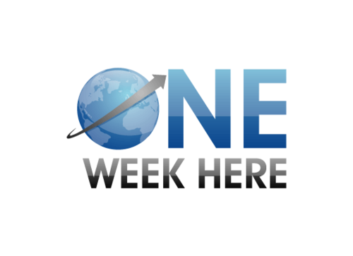 One Week Here logo By OWHJules