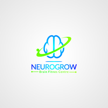 Logo for a brain center to help people improve their memory, attentio