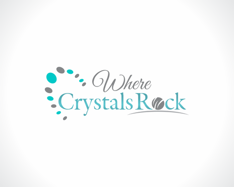 New logo for crystals shop. By Huyehara