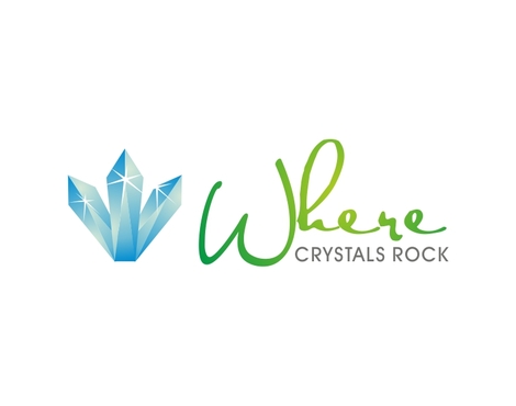 New logo for crystals shop. By Huyehara