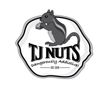 Logo for a NUTS snack products By Damousa