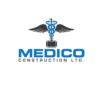 Logo For Medical Construction Company By Riarhd