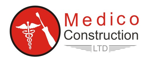 Logo For Medical Construction Company By Riarhd