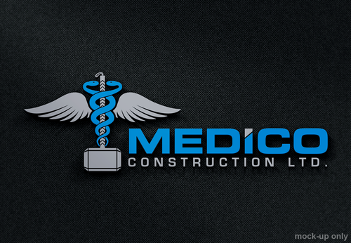Logo For Medical Construction Company By Riarhd
