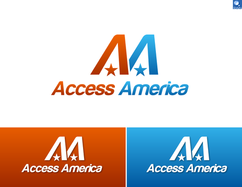 Access America Corporate Logo Design By JamieJenkinson
