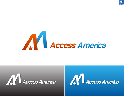 Access America Corporate Logo Design By JamieJenkinson