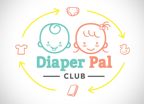 Logo for diaper and toy exchange By Odeflori