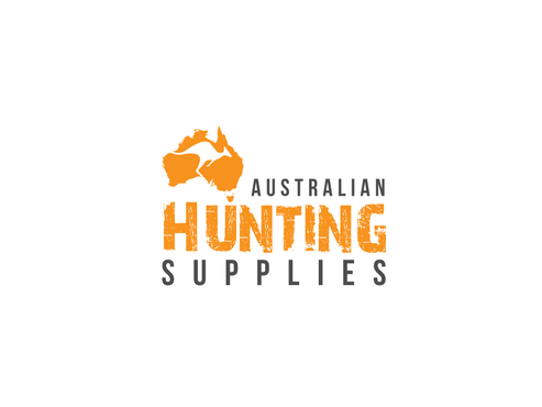 Logo for Australian Hunting Supplies Company by Ausssiehunter