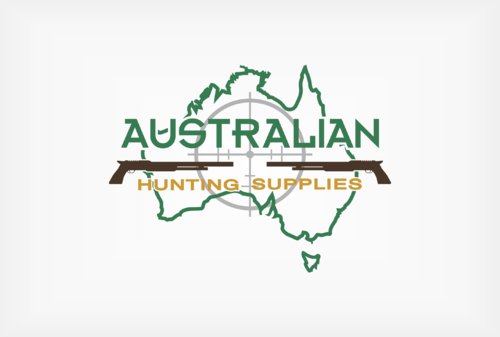 Logo for Australian Hunting Supplies Company by Ausssiehunter