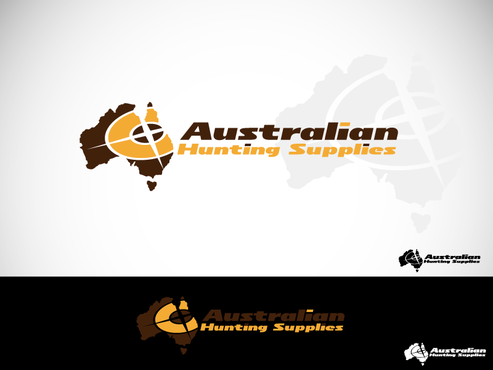 Logo for Australian Hunting Supplies Company By Ausssiehunter