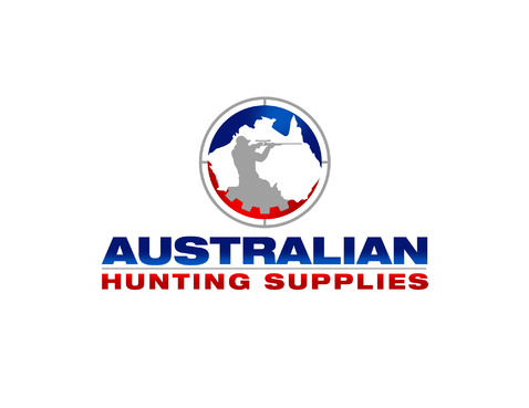 Logo for Australian Hunting Supplies Company By Ausssiehunter