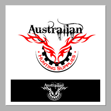 Logo for Australian Hunting Supplies Company By Ausssiehunter