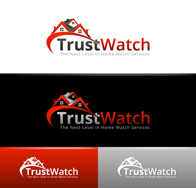 Logo For A High End Home Watch Service Company by TRUSTWATCH