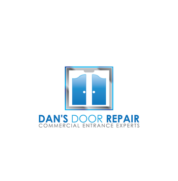 COMMERCIAL ENTRANCE DOOR REPAIR LOGO by Dantara01