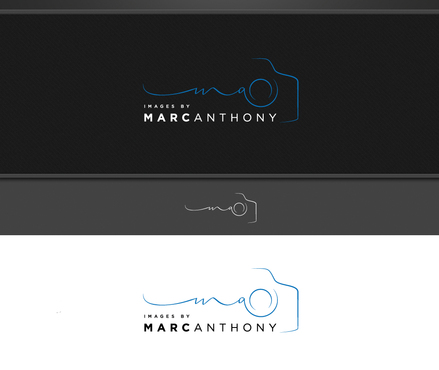 Modern photography logo By Imagesby