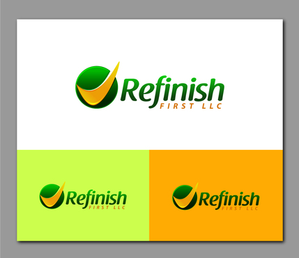 Logo for cabinet restoration company by Refinish