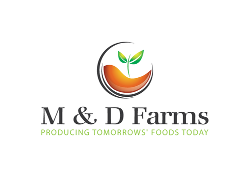 Business logo for M&D Farms by Wchtmn