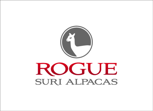 Rogue Suri Alpacas (Business logo) By Beverlybrehm