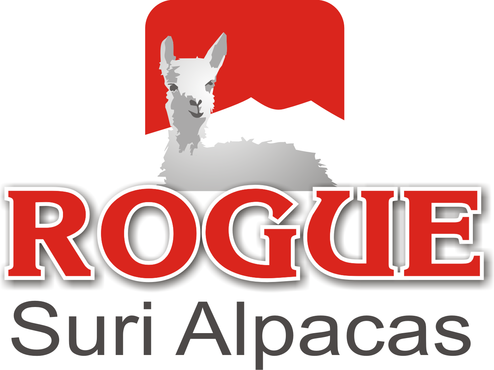 Rogue Suri Alpacas (Business logo) By Beverlybrehm