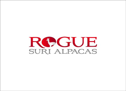 Rogue Suri Alpacas (Business logo) By Beverlybrehm