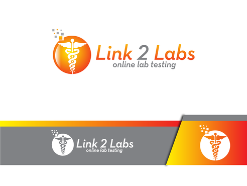 Logo for online lab testing company By TheGozz