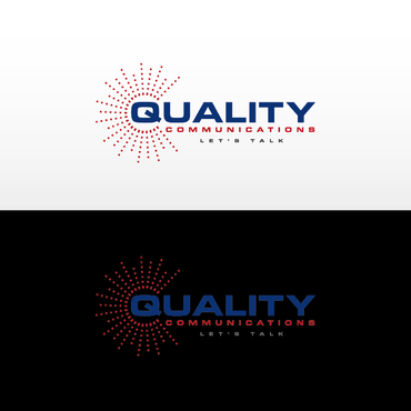 Logo design for Quality Communications by QC44Pat