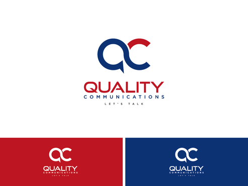 Logo design for Quality Communications By QC44Pat