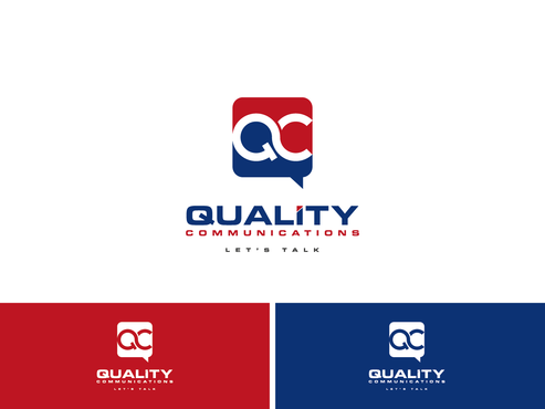 Logo design for Quality Communications By QC44Pat