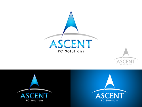 Computer Services Company Logo By AscentPCSolutions