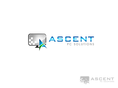 Computer Services Company Logo By AscentPCSolutions