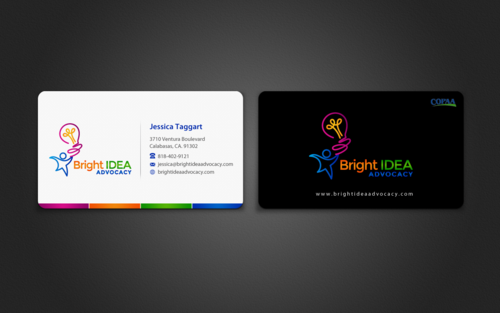 Business cards and stationary for Special Education Advocate includin