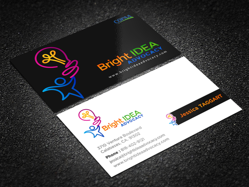 Business cards and stationary for Special Education Advocate includin