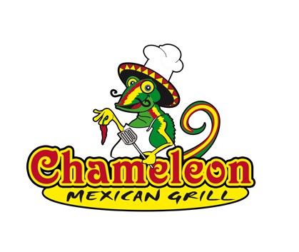 Chameleon Mexican Grill Logo By Gorsek