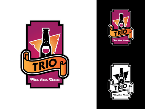 Trio Business Logo by Nativevine