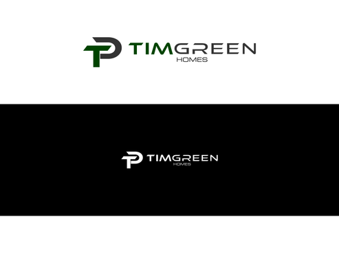 Time Green Homes logo By CgreenLBK