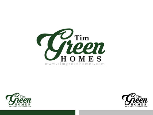 Time Green Homes logo By CgreenLBK