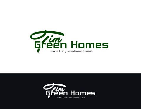 Time Green Homes logo By CgreenLBK