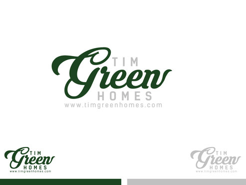 Time Green Homes logo By CgreenLBK