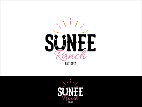 Logo for a horse ranch in texas By Efm17