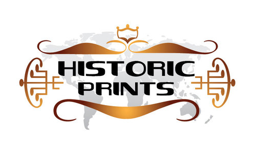 Logo for historic map and photo reproduction printing company by Glob