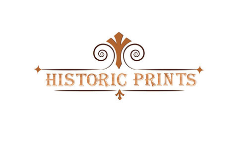 Logo for historic map and photo reproduction printing company by Glob