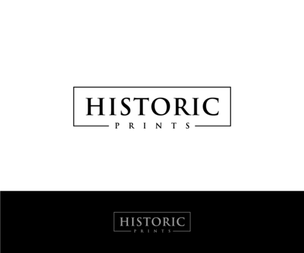 Logo for historic map and photo reproduction printing company By Glob