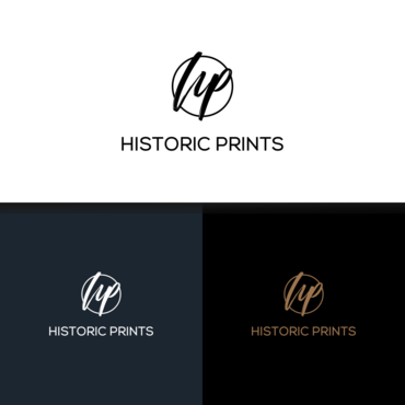 Logo for historic map and photo reproduction printing company By Glob