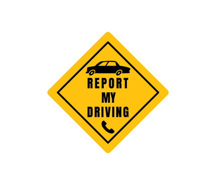Logo for Report my driving by Chrisalang