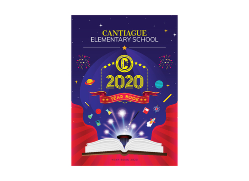 Elementary School Year Book Cover By Ibuildnyc22